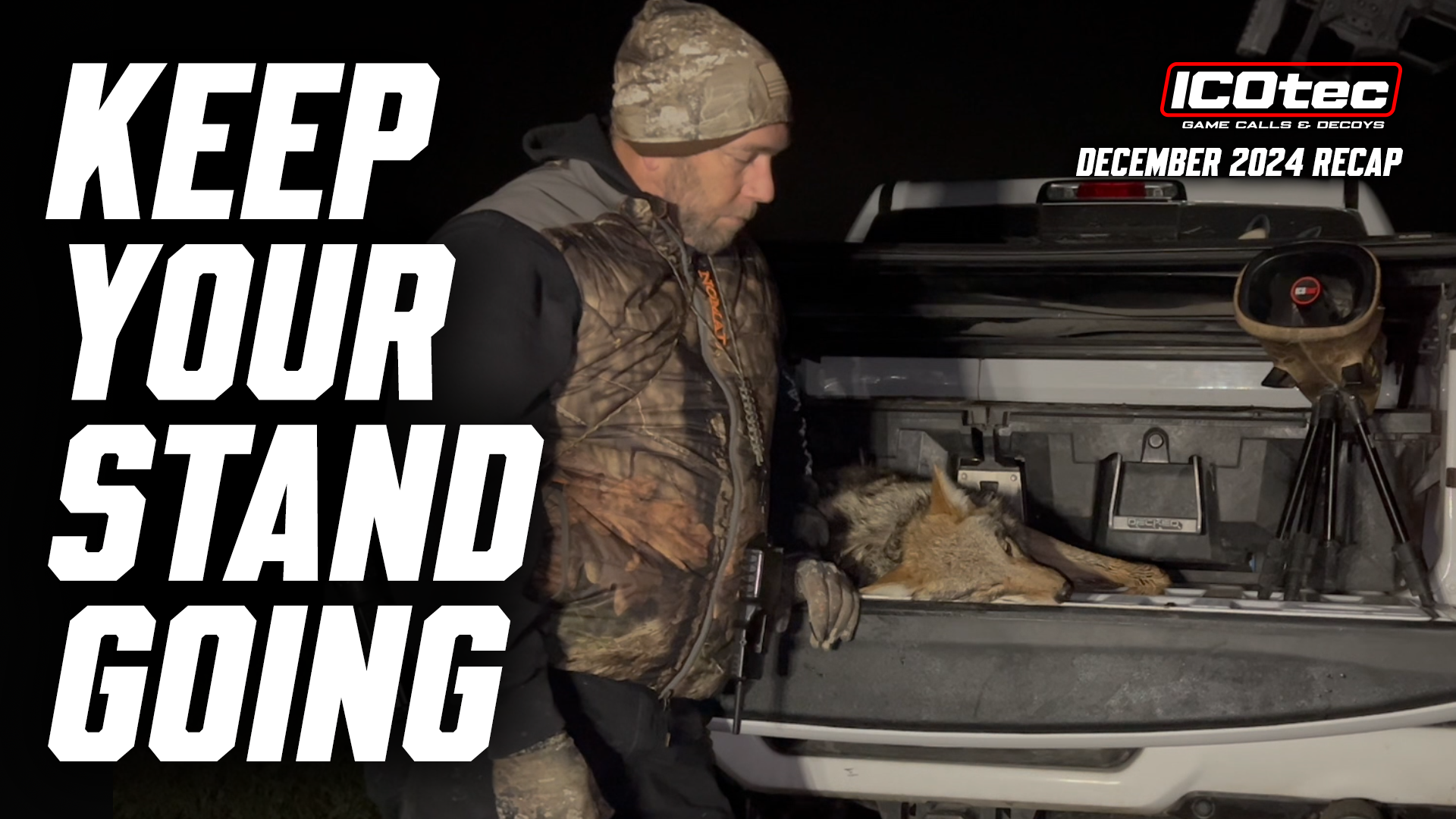 Predator Calls & Decoys | ICOtec | Coyote Hunting, Fox, and more!