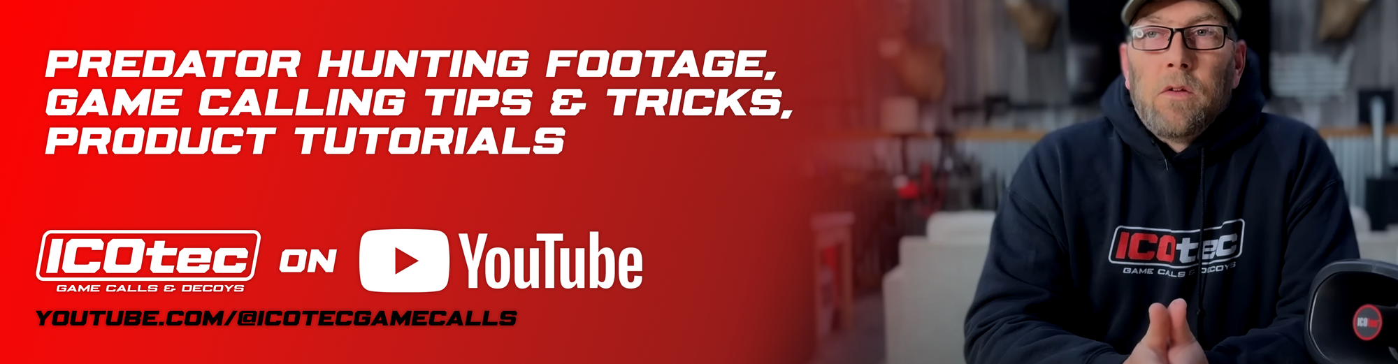 Predator Calls & Decoys | ICOtec | Coyote Hunting, Fox, and more!