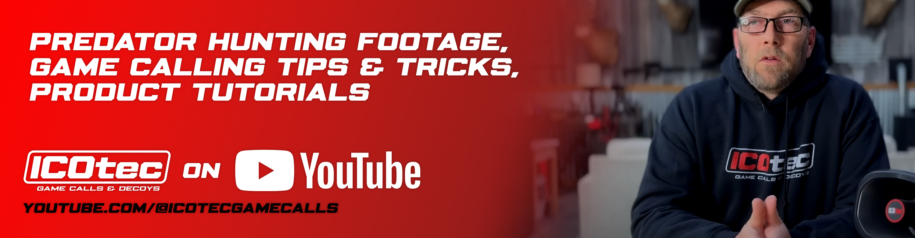 Predator Calls & Decoys | ICOtec | Coyote Hunting, Fox, and more!